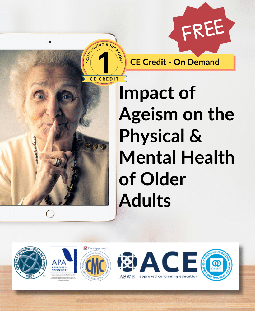 The Hidden Impact of Ageism on Older Adults' Mental Health